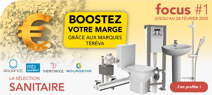 Téréva : équipement sanitaire, plomberie et chauffage
