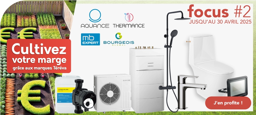 Téréva : équipement sanitaire, plomberie et chauffage