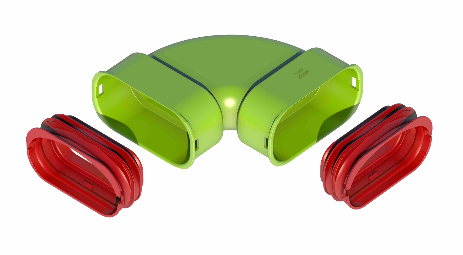 Kit coude horizontal Ubbink | Téréva Direct